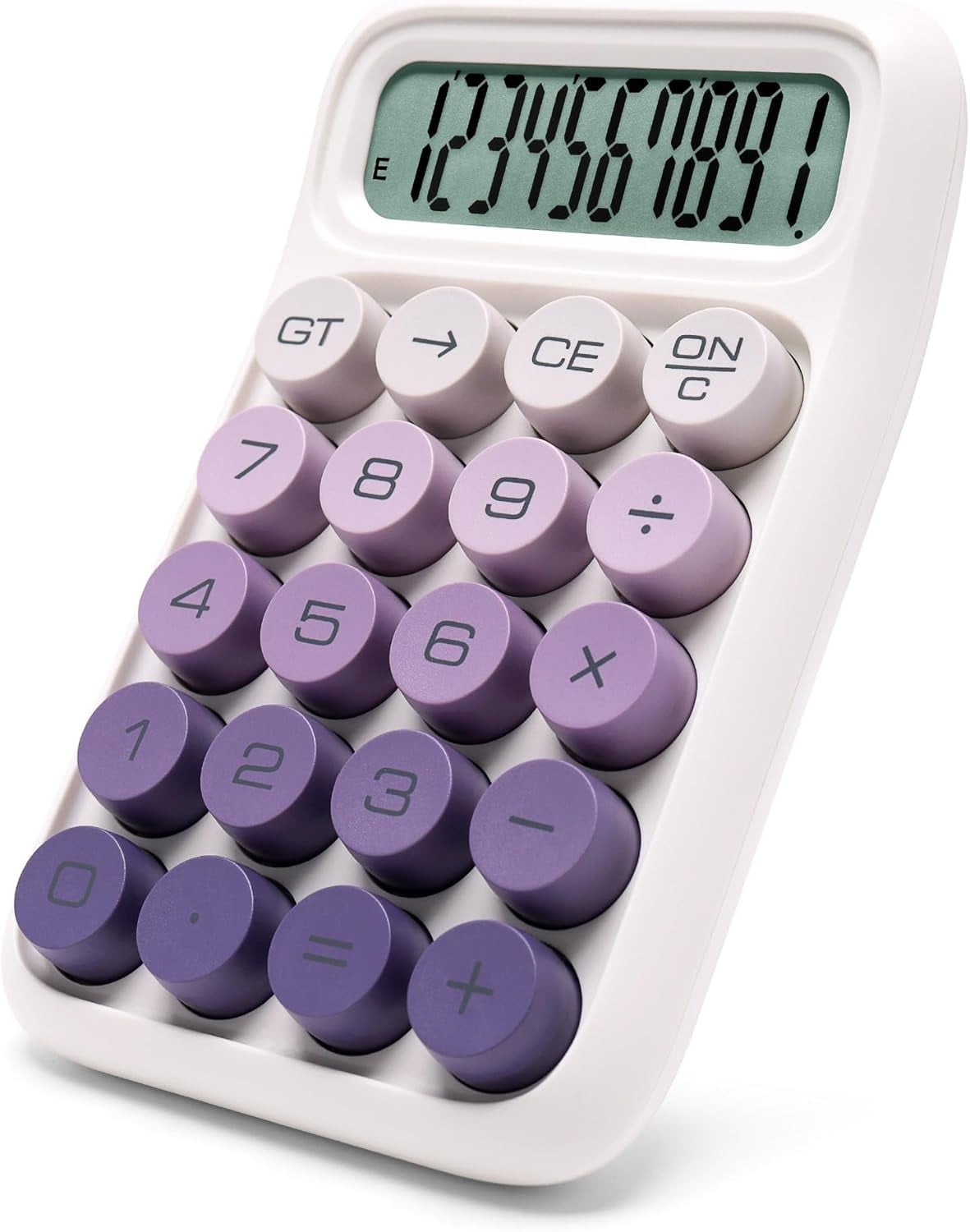Mechanical Switch Calculator,12 Digits, Gradient Color Desktop ...
