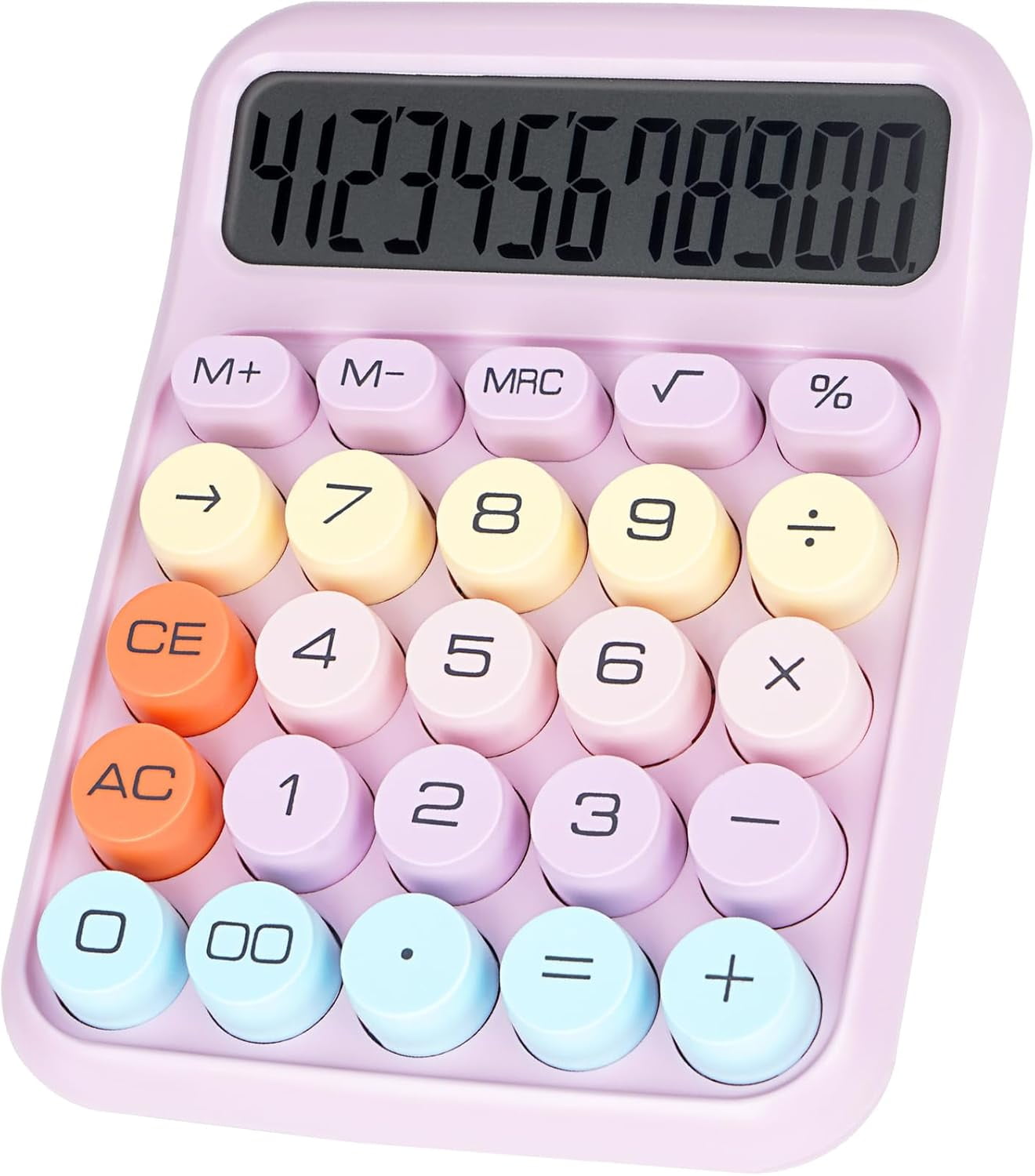 Mechanical Switch Calculator with Big Buttons, Calculators Desktop, 12 ...