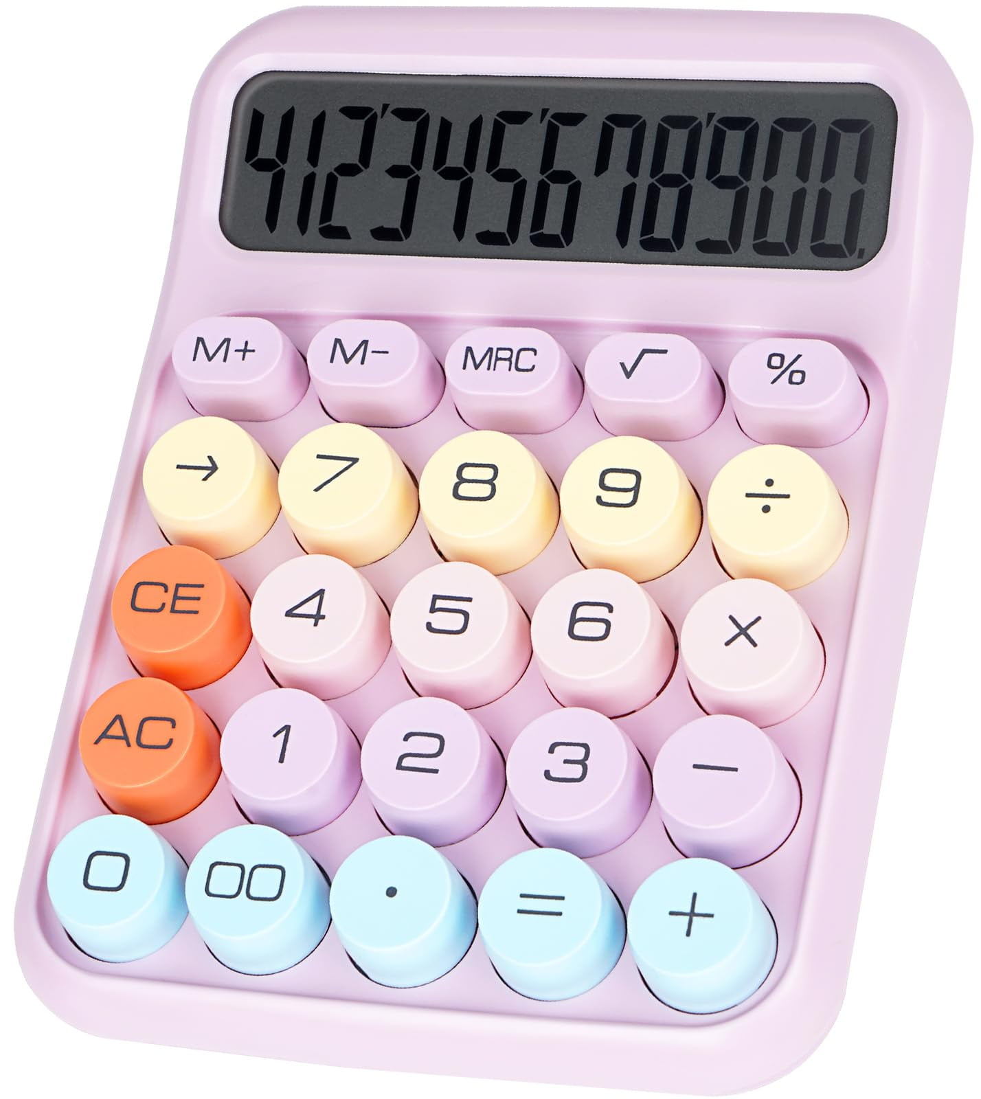 Mechanical Switch Calculator with Big Buttons, Calculators Desktop, 12 ...