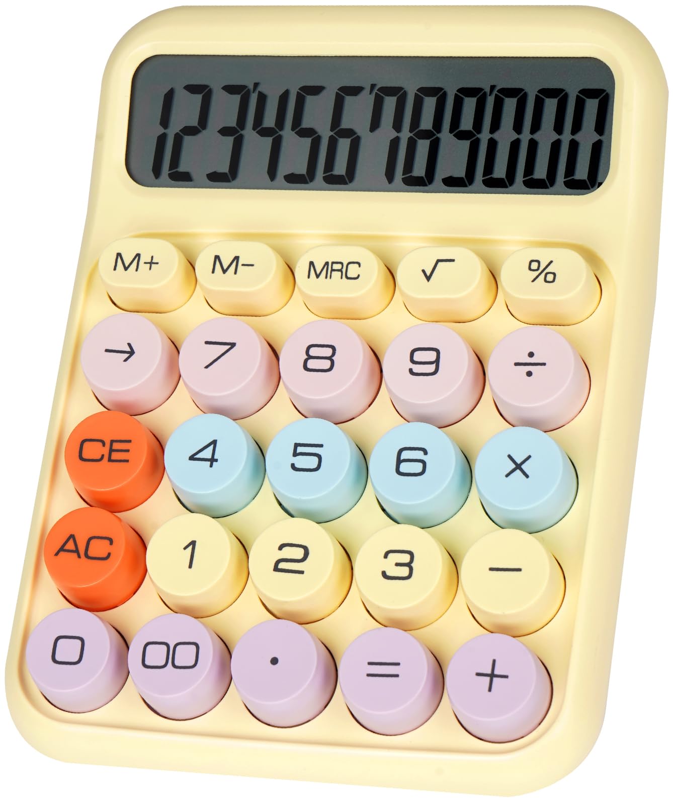 Mechanical Switch Calculator with Big Buttons, Calculators Desktop, 12 ...