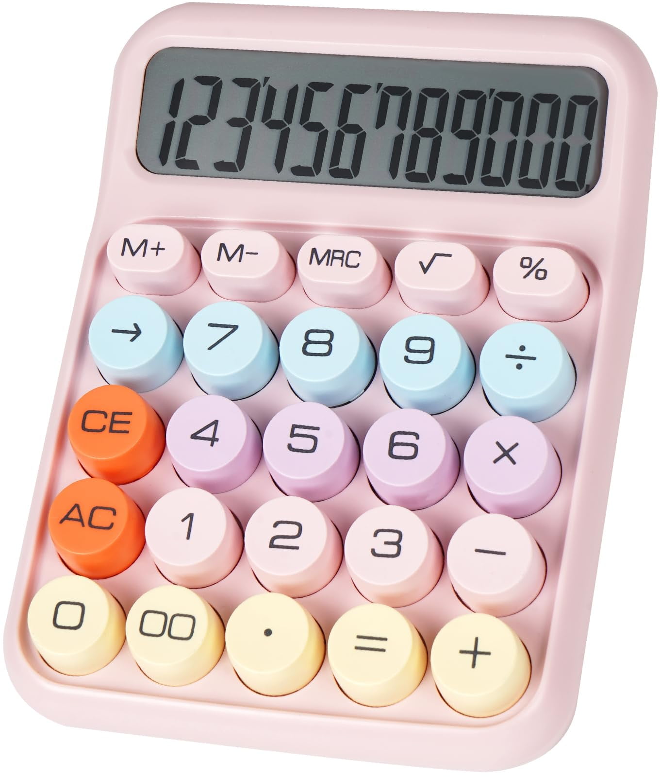 Mechanical Switch Calculator with Big Buttons, Calculators Desktop, 12 ...