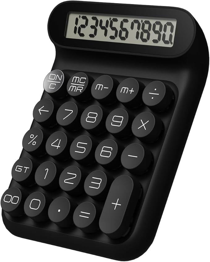 Mechanical Switch Calculator, JS05, Basic 10-Digit Desktop Calculator ...