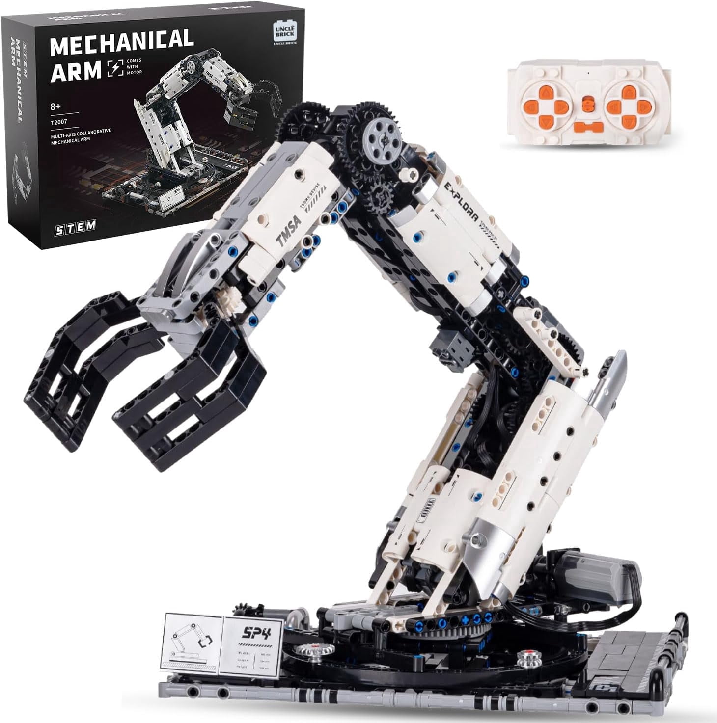 Mechanical Technical Arm Building Blocks Set,Toy Set with Remote ...