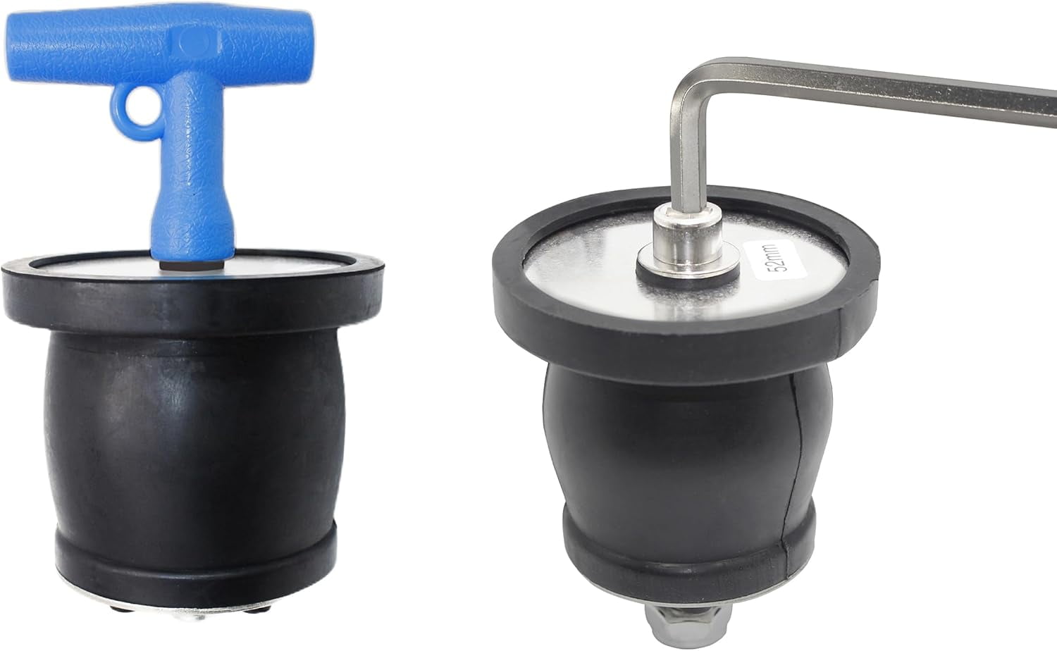 Mechanical Test Seal Cleanout Pipe Plug, Sewer Cap Cover, 2-1/16 to 2-9 ...