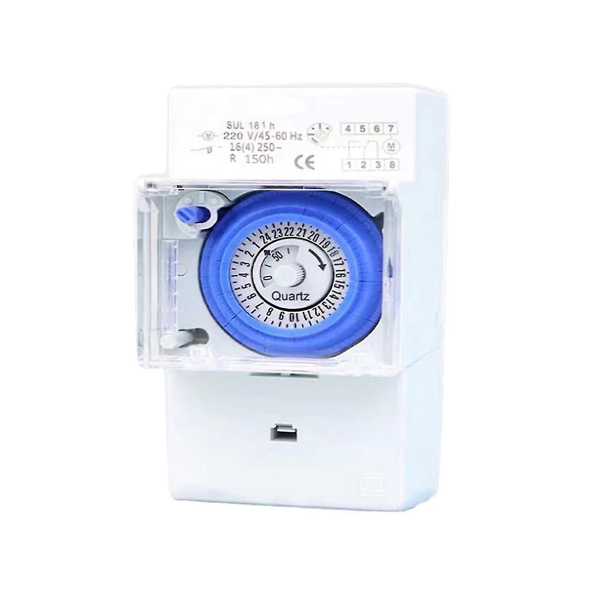 Mechanical Timer 24 Hours Time Switch Relay Electrical Programmable ...