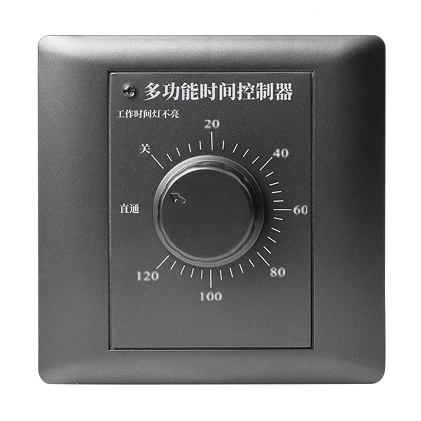 Mechanical Timer Switch 60/120Min Timer Switch Controller Countdown High Power Timing Control ...