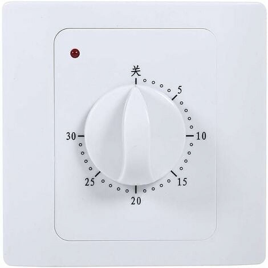 Mechanical Timer Switch, MAGT 220v 10a 30 Min Digital Electric Timer ...