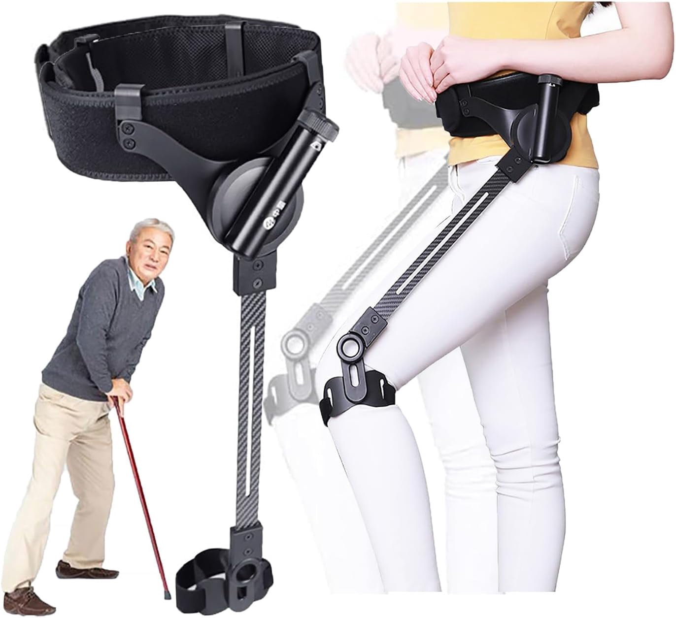 Mechanical Walking Assist Device for Seniors, Wearable Leg Support ...
