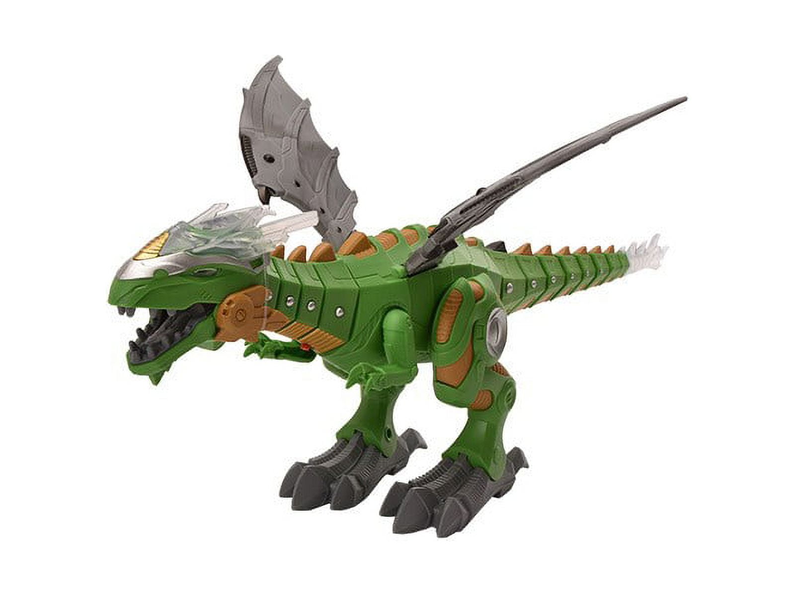Mechanical Walking Dinosaur for Kids Robot Mist Spray Dinosaur Toy with ...