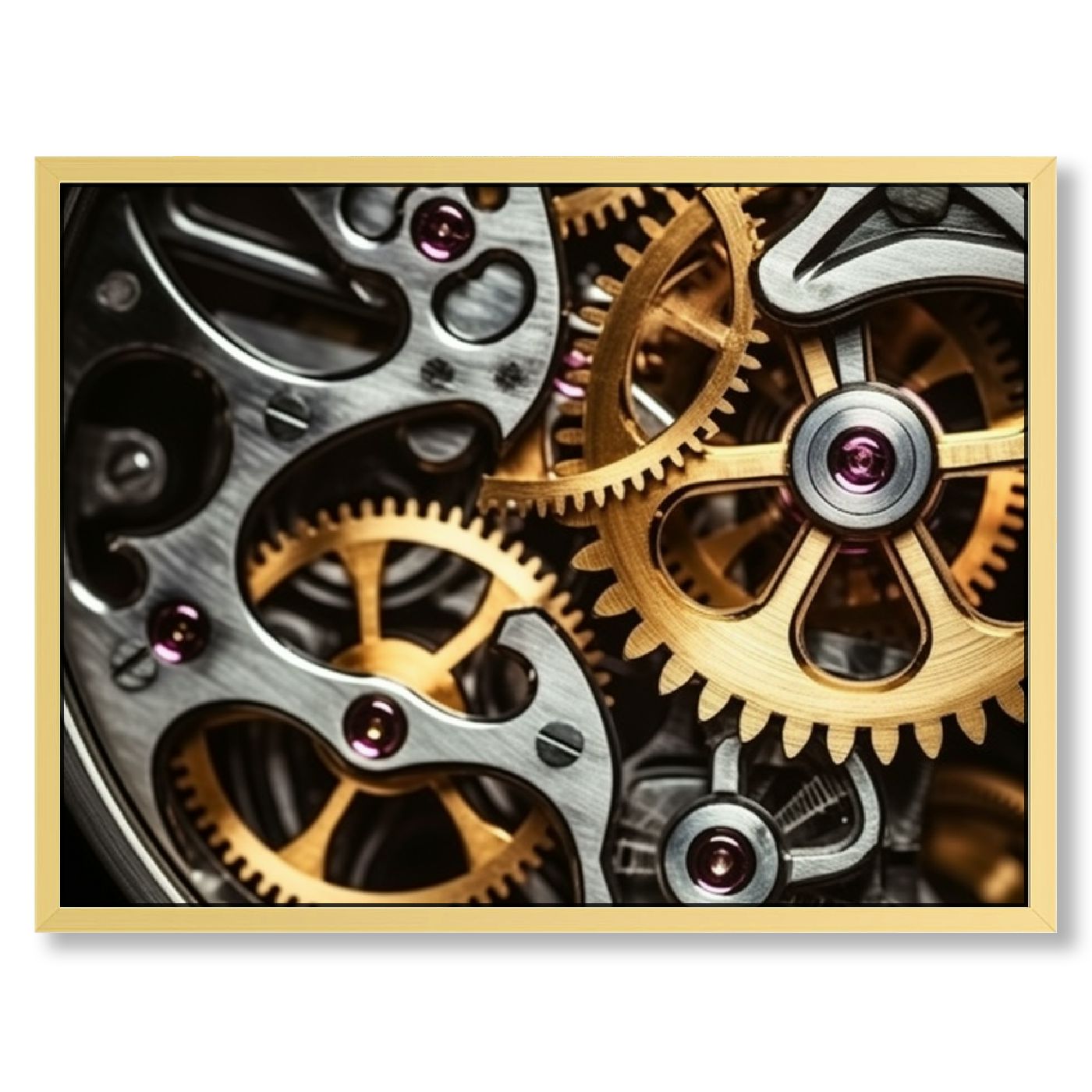 Mechanical Watches with Precious Stones Vintage Luxury Art Posters Room ...