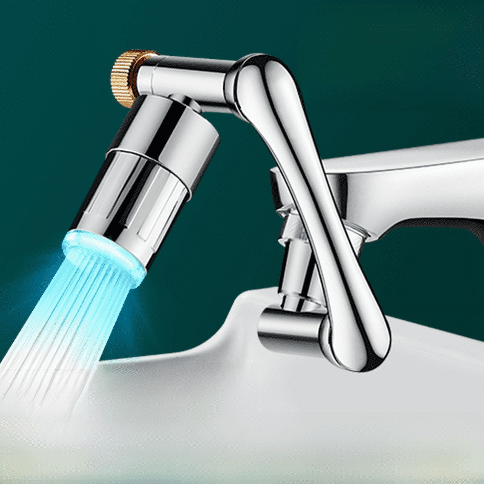 Mechanical arm Universal faucet anti-splash artifact rocker arm faucet ...