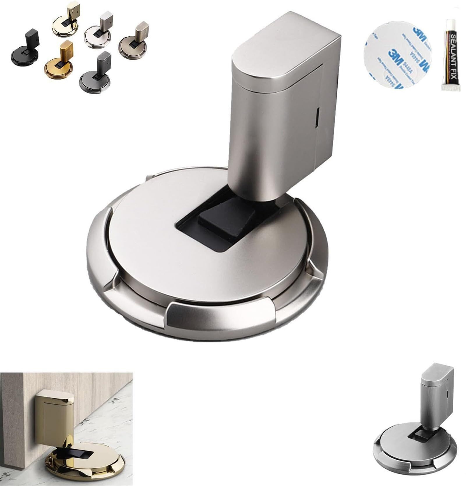 Mechanical door stop, mechanical door stop, invisible mechanical door ...