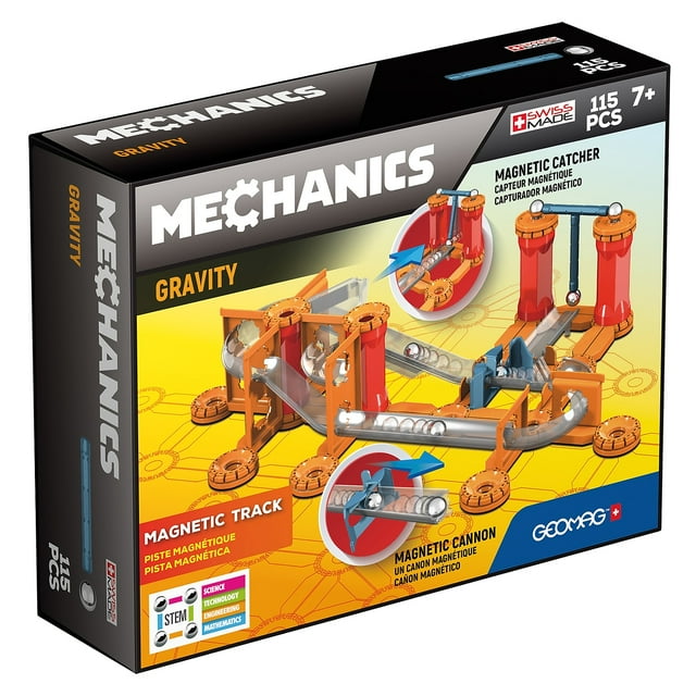 Mechanics Gravity Magnetic Track: 115 Pcs - Walmart.com