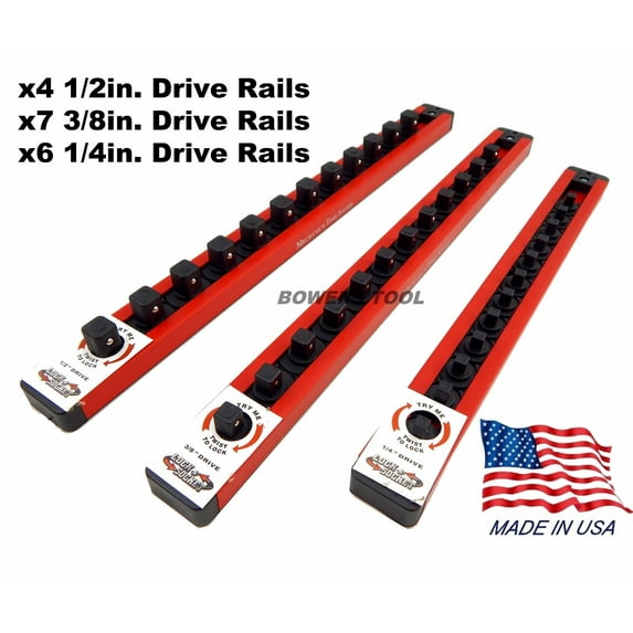 Mechanics Time Saver Lock a Socket Rails for Craftsman 311 334pc Tool ...