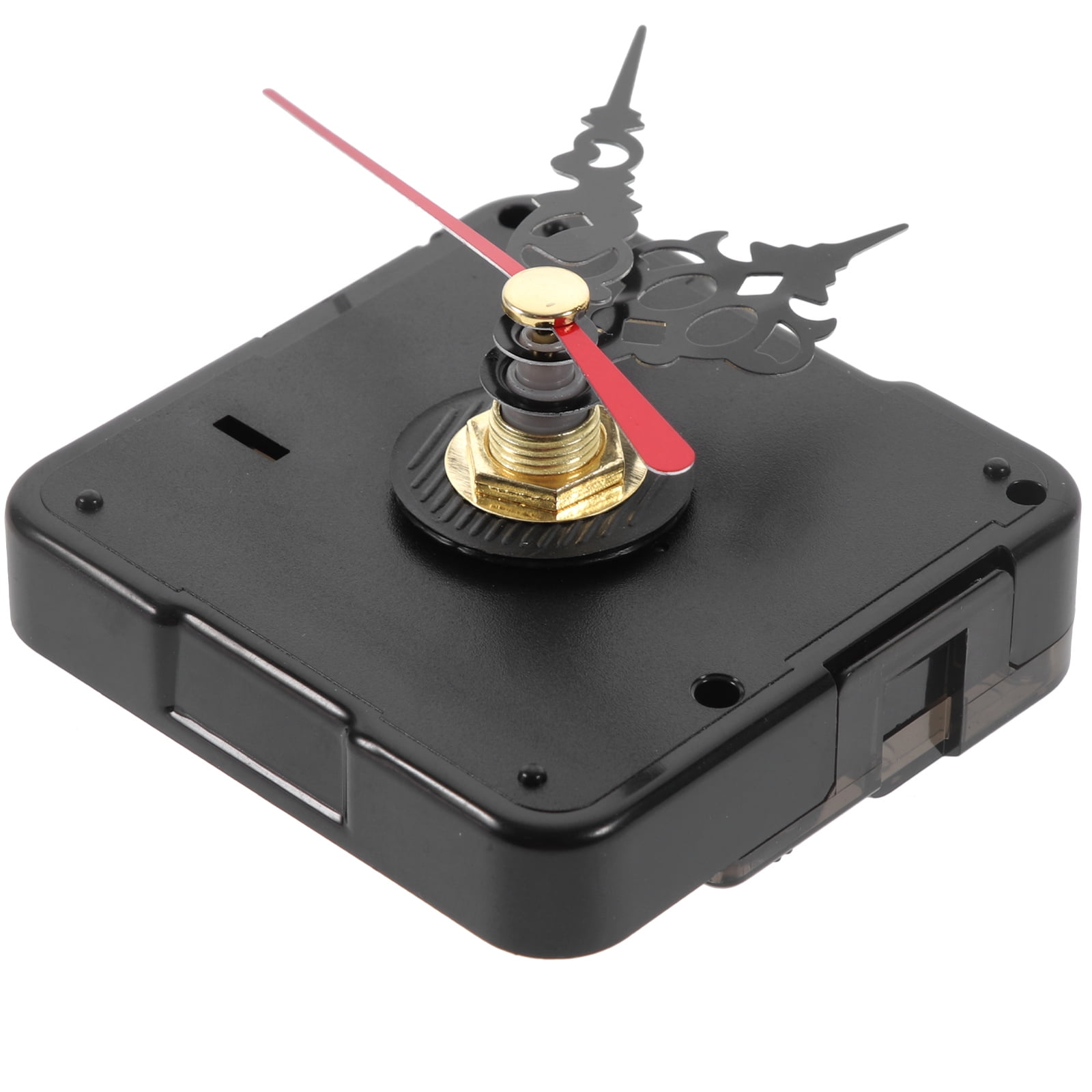 Black Plastic Clock Movement Mechanism for Replacement DIY Repair Parts ...