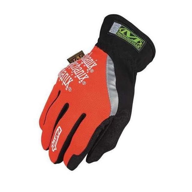 Mechanix Wear 2X Hi-Viz Orange FastFit Full Finger Synthetic Leather ...