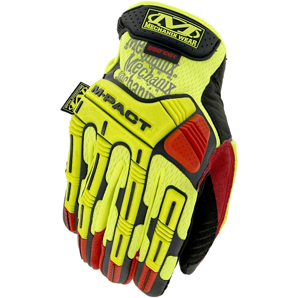 Mechanix Wear SMP-X91-009 Hi-Viz M-Pact D4-360 Gloves - Medium ...
