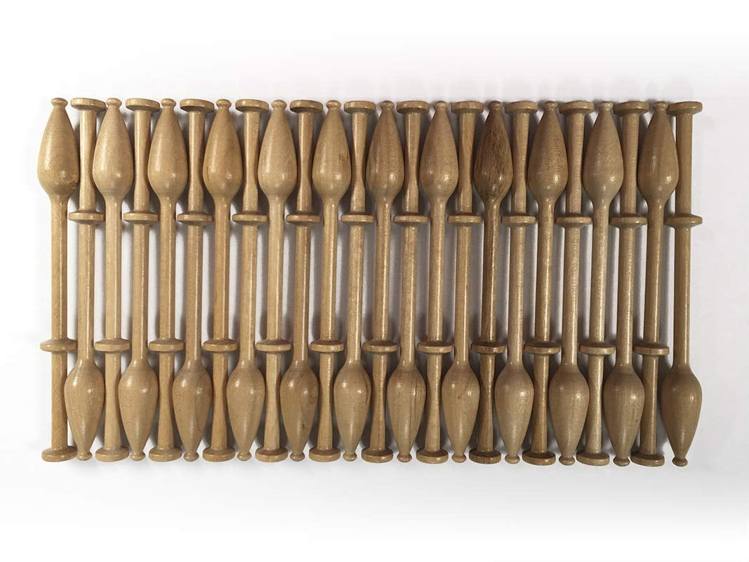 Mechlin Style Bobbin Lace Bobbins | 24 Pack - Walmart.com