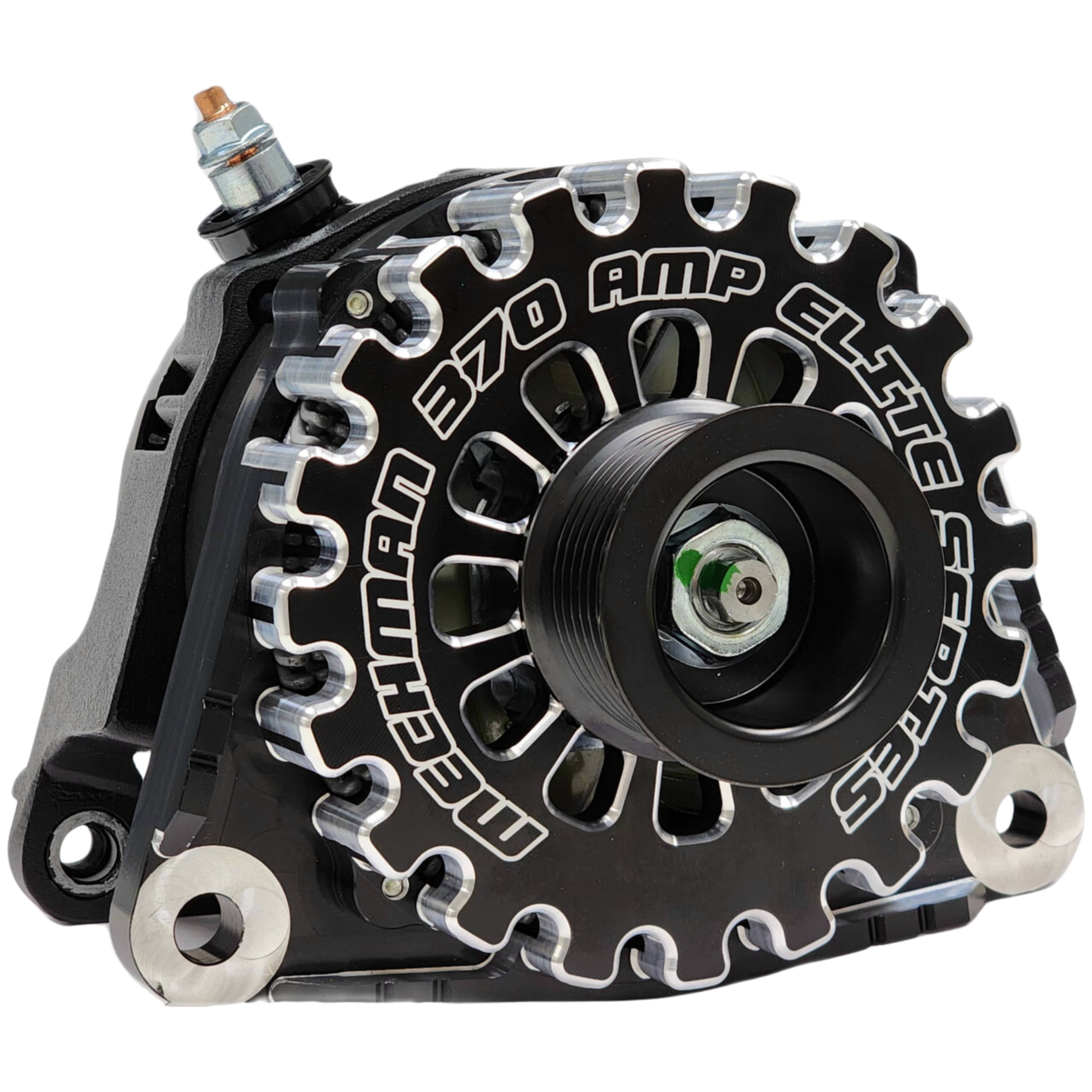 Mechman 370-Amp Billet Alternator for Dodge Ram Diesel Trucks / B11378370B - Walmart.com