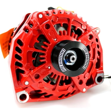 Mechman High Output 400 Amp Alternator Black Billet 1996-2004 GM Truck ...