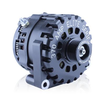 Mechman Alternators B8302370B, E Series 370 Amp Billet Alternator Gm Truck - Walmart.com
