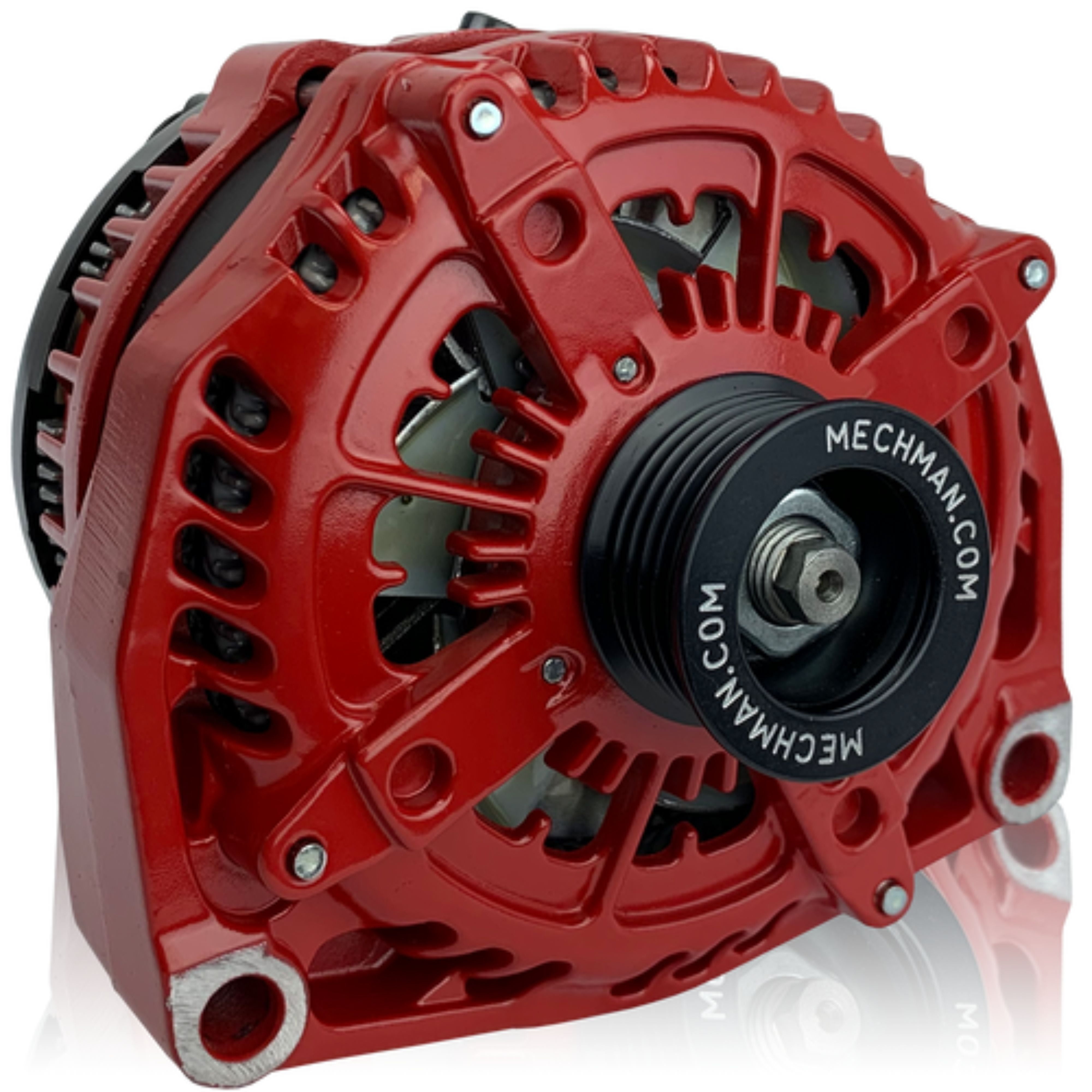 Mechman High Output 400 Amp Alternator Red 1996-2004 GM Truck 4.3L 4.8L ...