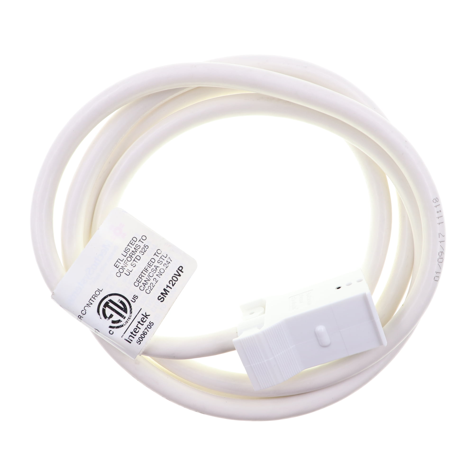 Mecho Shade ELDP-0305-VL-WH RTS Line Voltage Motor Control Leader Cable ...