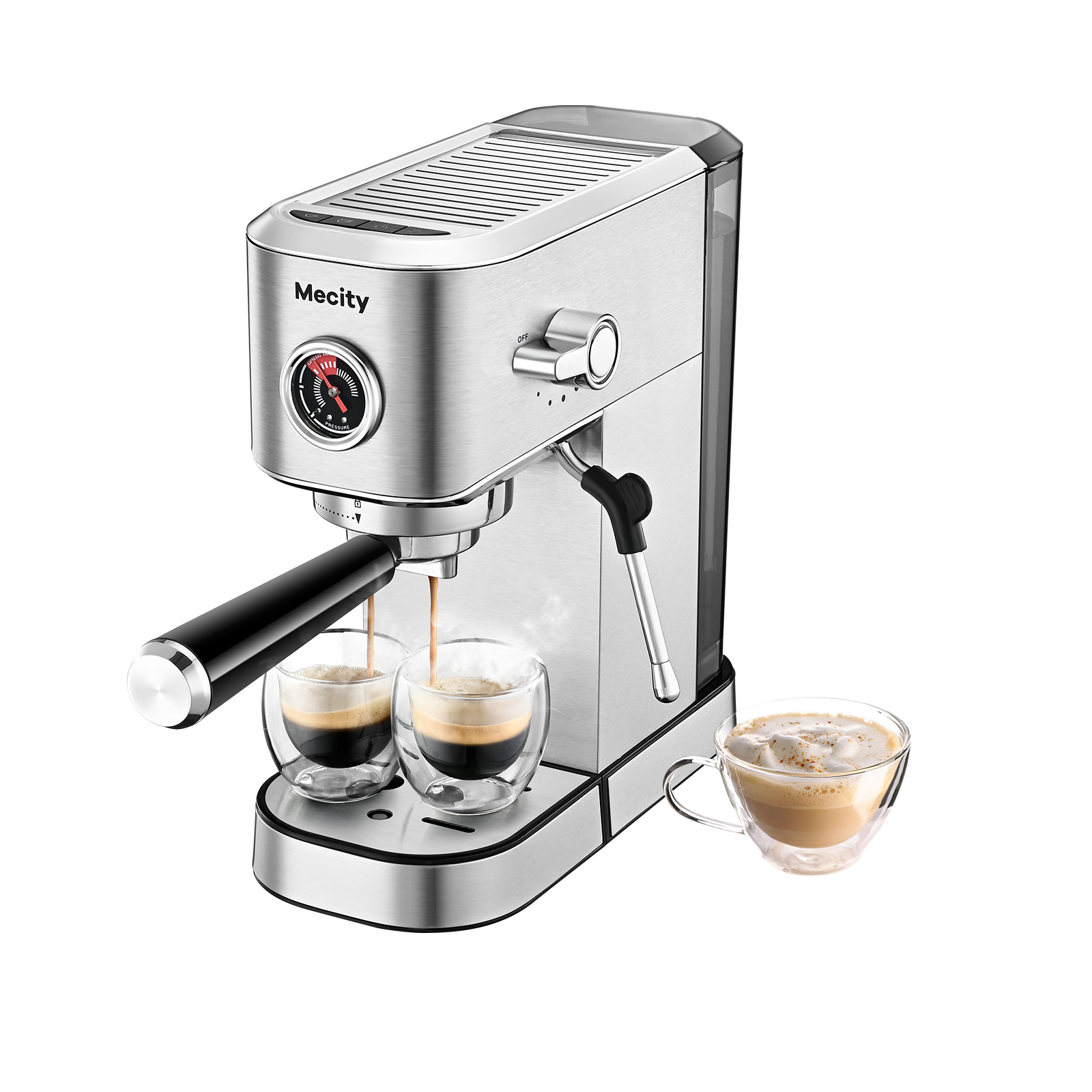 Breville BES450BSS1BU Bambino™ Brushed Stainless Espresso Machine ...