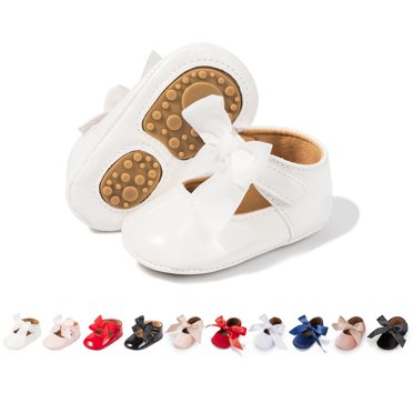 Newborn Baby Girl Soft Crib Shoes Infants Anti-slip Sneaker Prewalker 0 ...