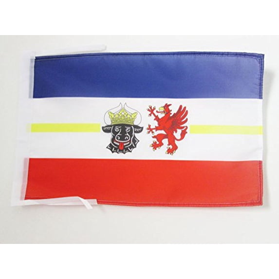 AZ FLAG Mecklenburg Flag 12x18 in Light Polyester Cords - Walmart.com
