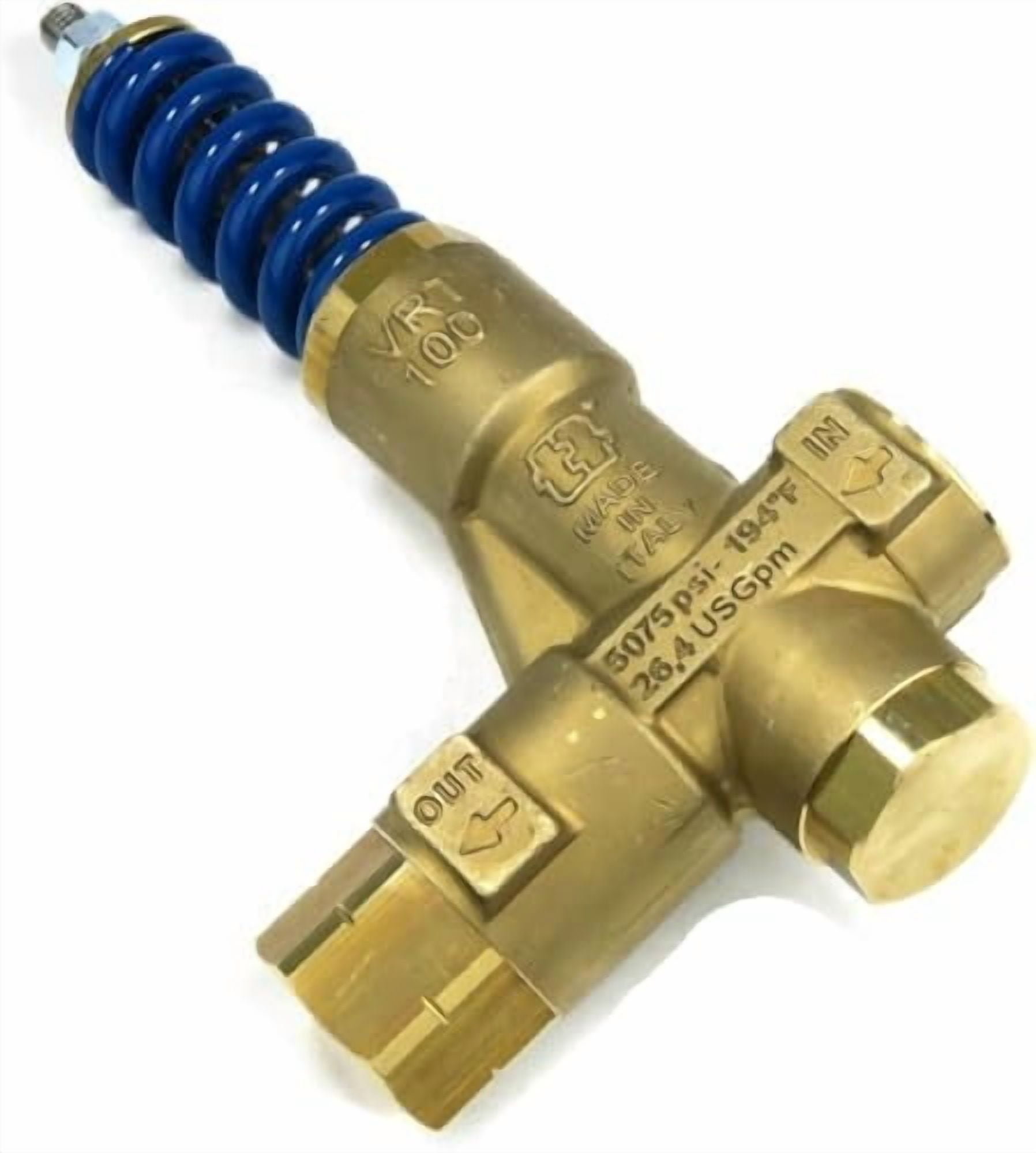 Mecline VRT100-330 Pressure Washer Unloader Valve - 5,075 PSI - 26.4 ...