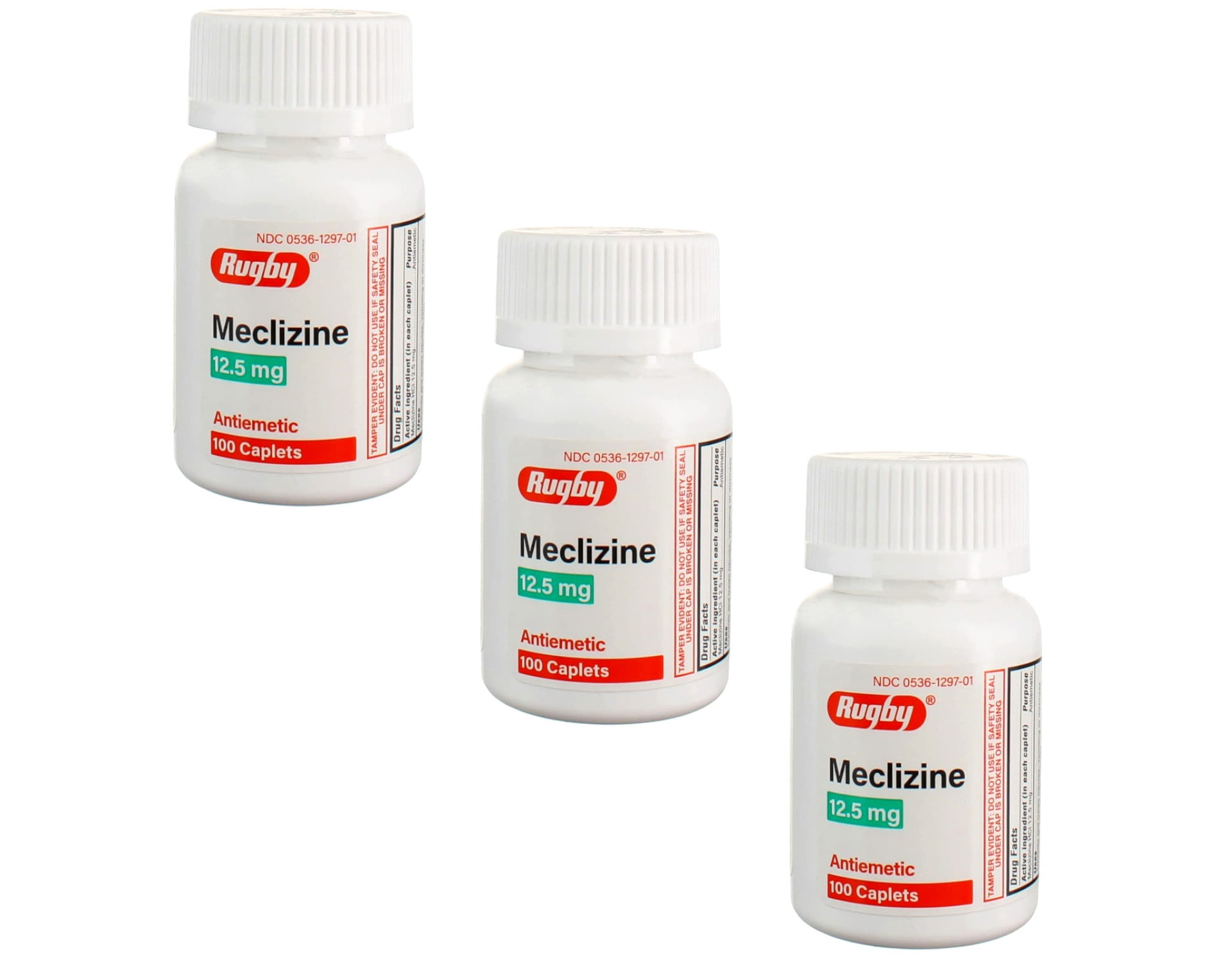 Meclizine 12.5mg Anti-Nausea & Vertigo Relief, 100ct - (3 Pack ...