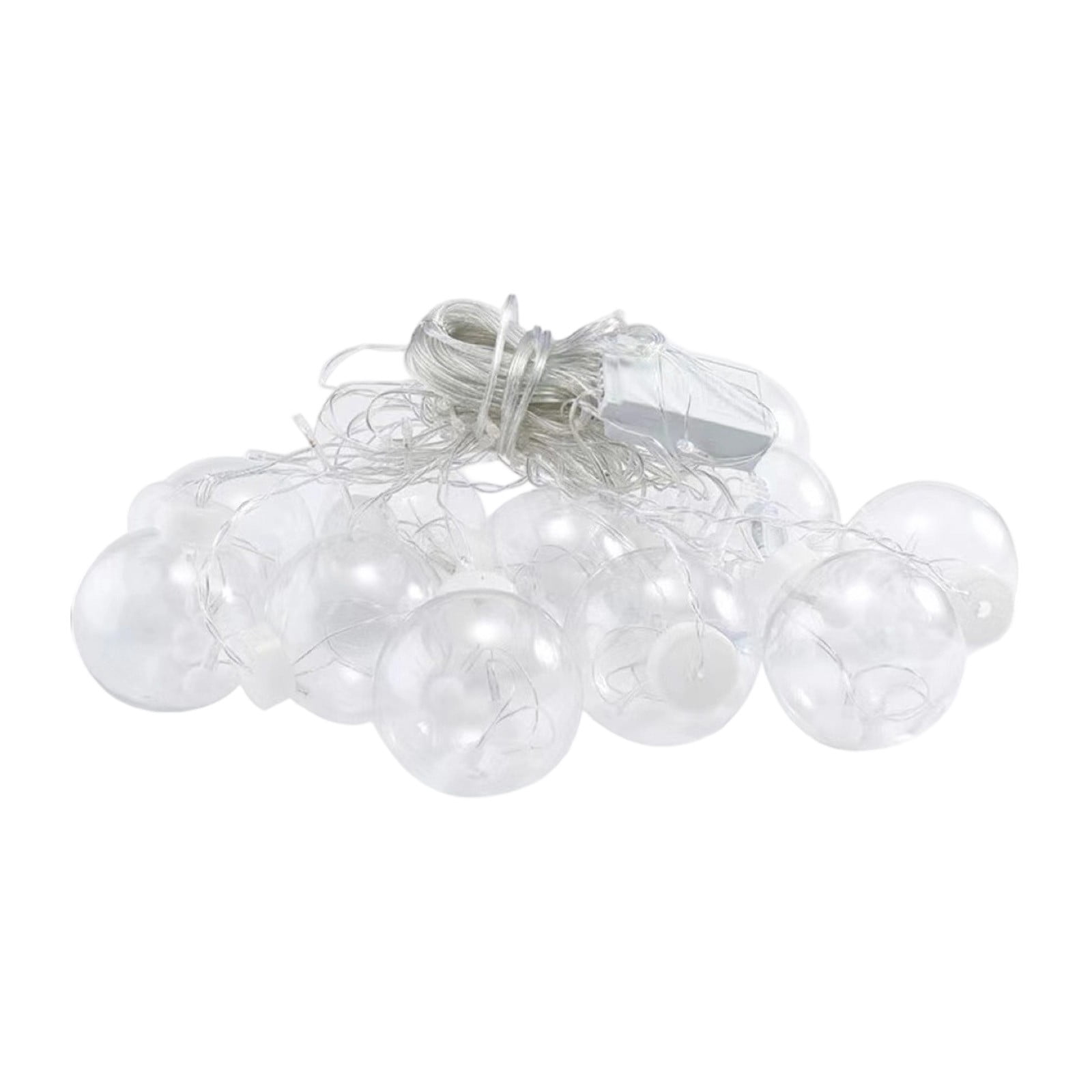 Mecorevxz 137.8 In LED Curtain String Lights Wish Ball Decorative ...