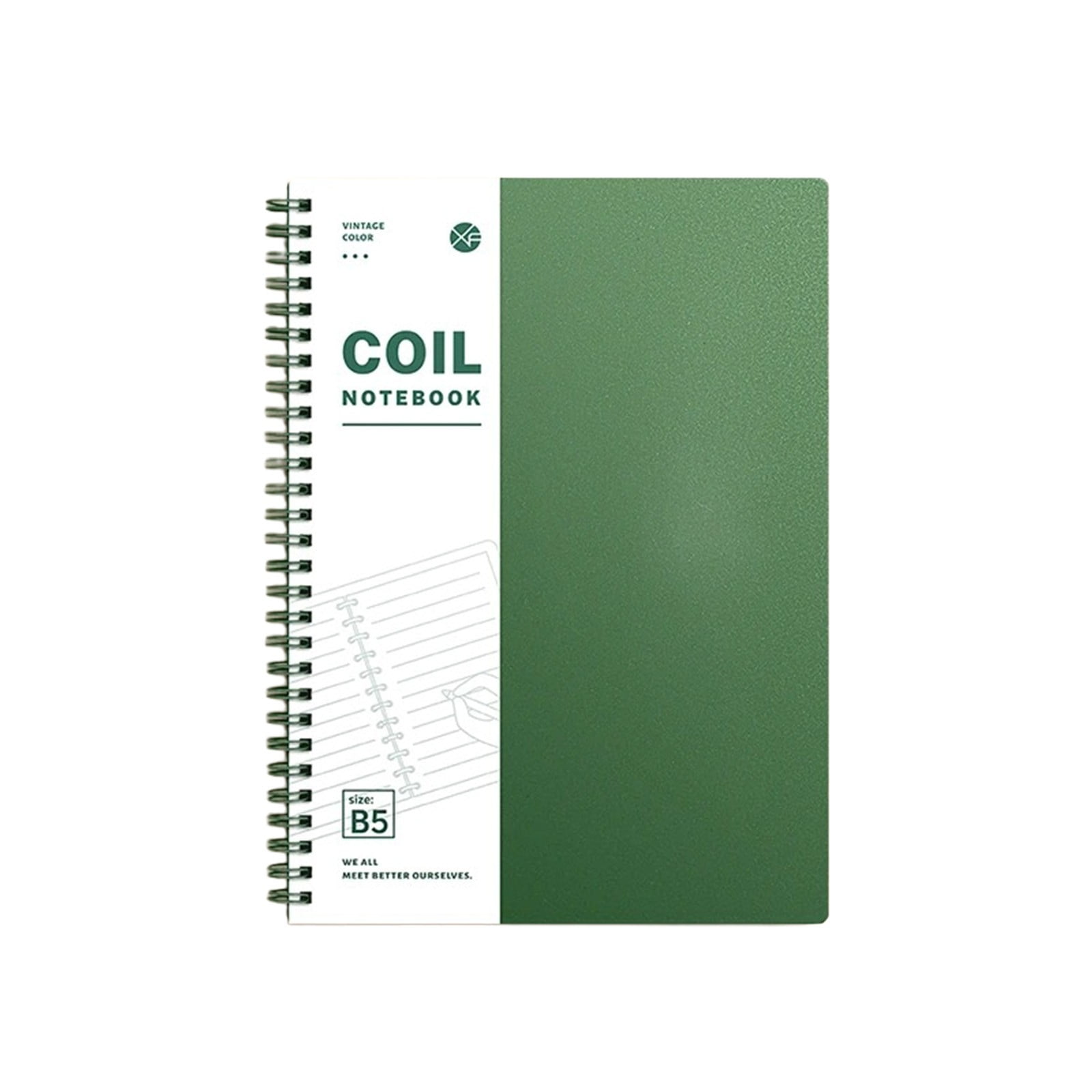 Mecorevxz B5 Notepad Thick Note Making Notebook Flip Coil Note Suitable ...