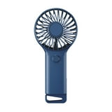 Mecorevxz Handheld Portable Fan,Rechargeable Battery, 6 Speed Wind, LED ...