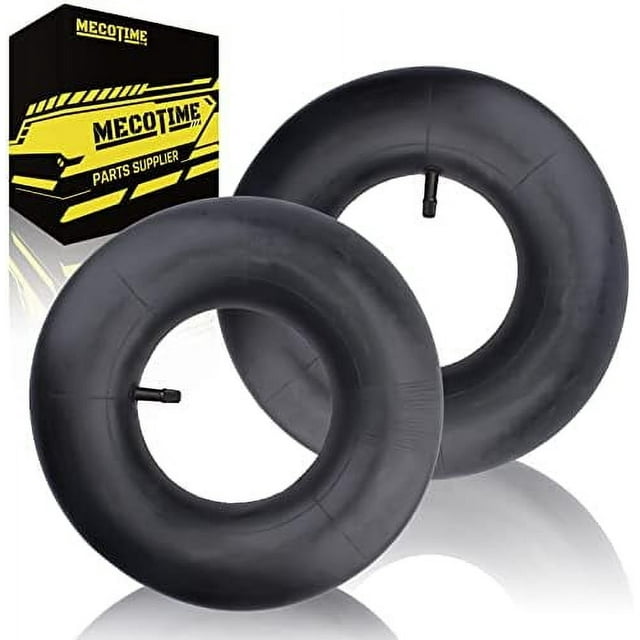 Mecotime 2 Packs 3.50/4.00-6 Replacement Inner Tire Tube with Metal ...