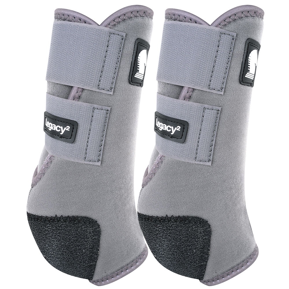 Med Classic Equine Lightweight Legacy2 Rear Hind Sports Boots Pair Grey ...