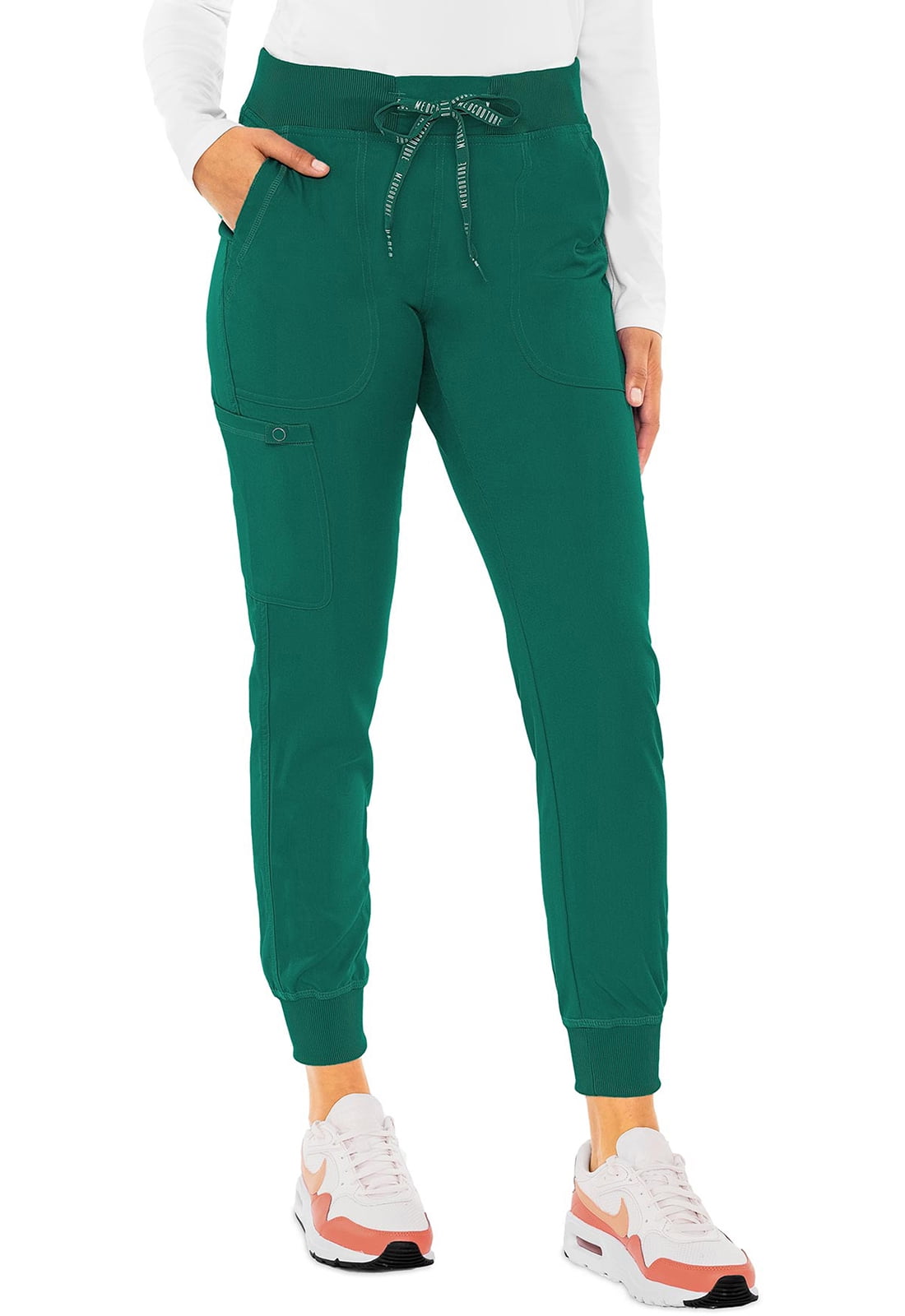 Med Couture Touch Scrubs Pant For Women Jogger Yoga MC7710 - Walmart.com