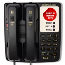 AT&T CL82557 Cordless Phone, 5 Handset System with Caller ID, Rose Gold ...