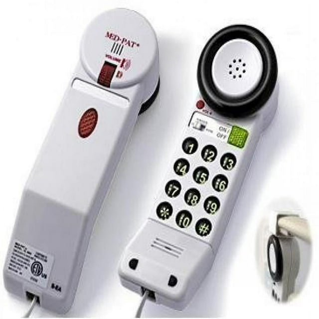 Med-Pat XL88Q Disposable Patient Room Phone Pack Of 10 - Walmart.com