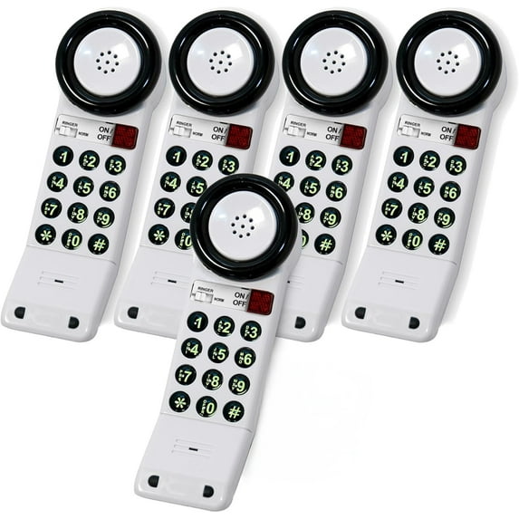 Med-Pat XL88Q - Easy to Use One-Piece Telephone with Ring/in-Use Light ...