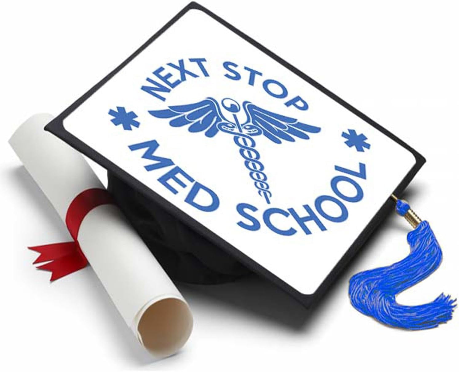 Med School Grad Topper, Grad Decorations or Graduation Accessory ...