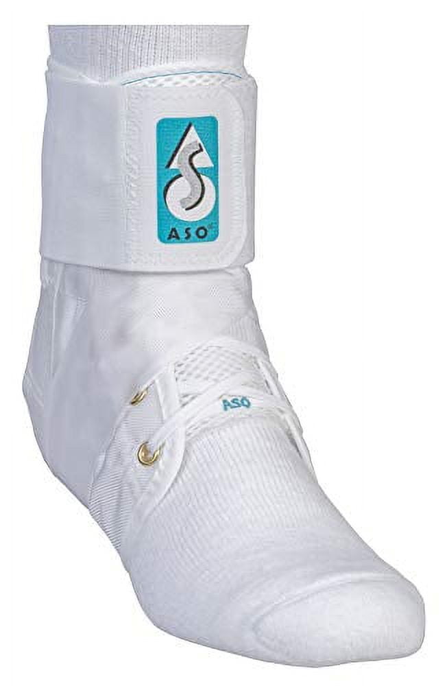 Med Spec ASO Ankle Stabilizer Small White Support for Injury - Walmart.com