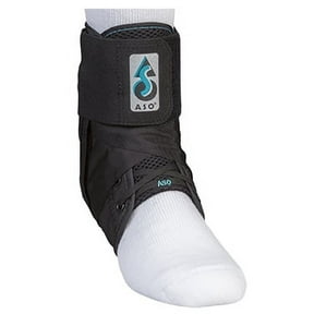 Med Spec ASO Ankle Stabilizer Orthosis, Black, Large - Walmart.com