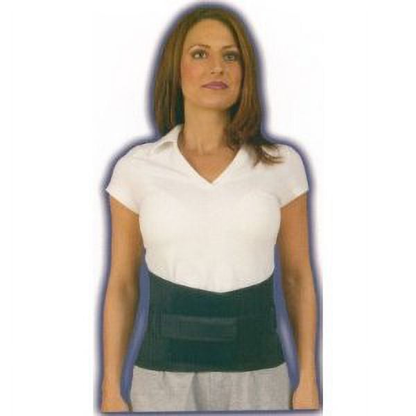 Med Spec Lumbar Stabilizer Back-n-Black Back Support Brace for Sprain ...