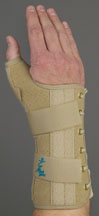 Med Spec Ryno Lacer Wrist & Thumb Support, Beige, Small Right - Walmart.com