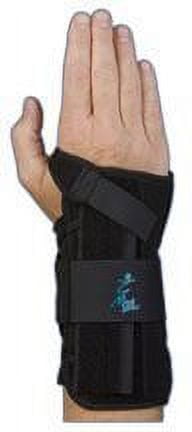 Med Spec Wrist Lacer Support, 8" Black, Universal Left - Walmart.com