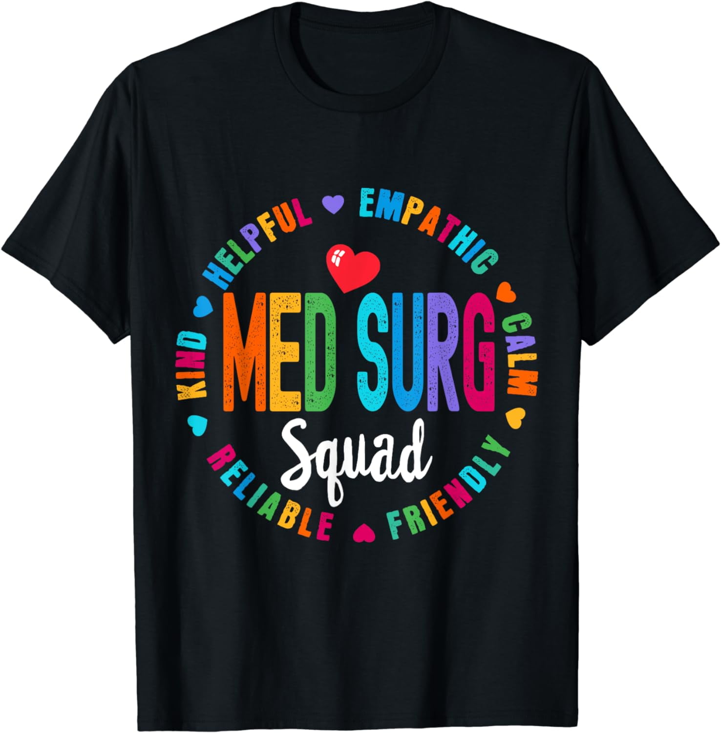 Med Surg Squad Nurse Team Registered Nursing T-Shirt - Walmart.com
