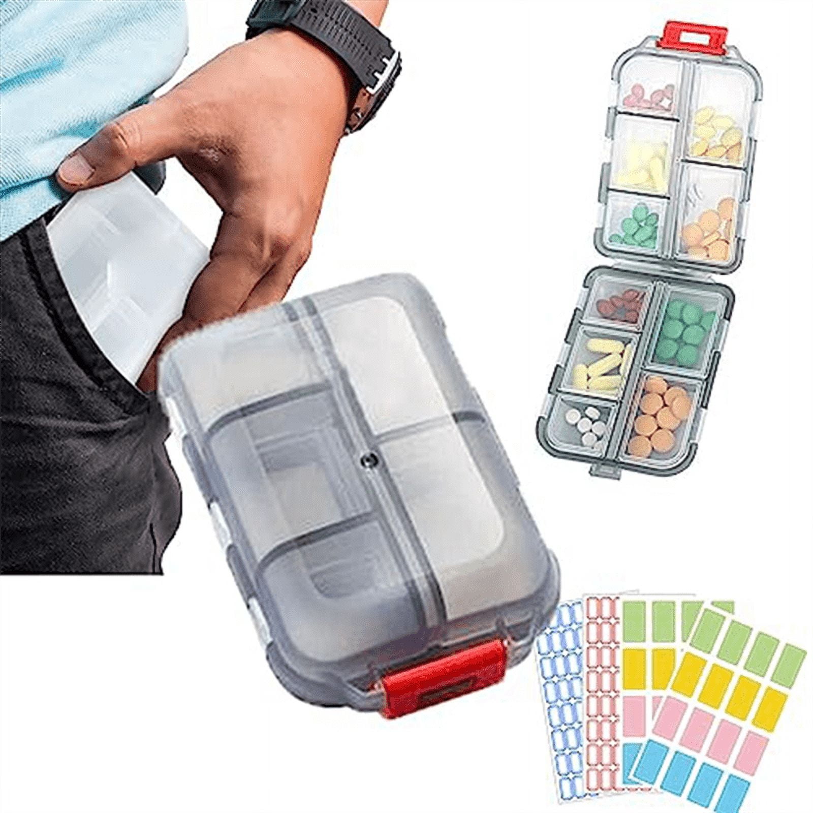 Med Wallet Pills with Labels, Medwallet Pill Organizer, Med Wallet Pill ...