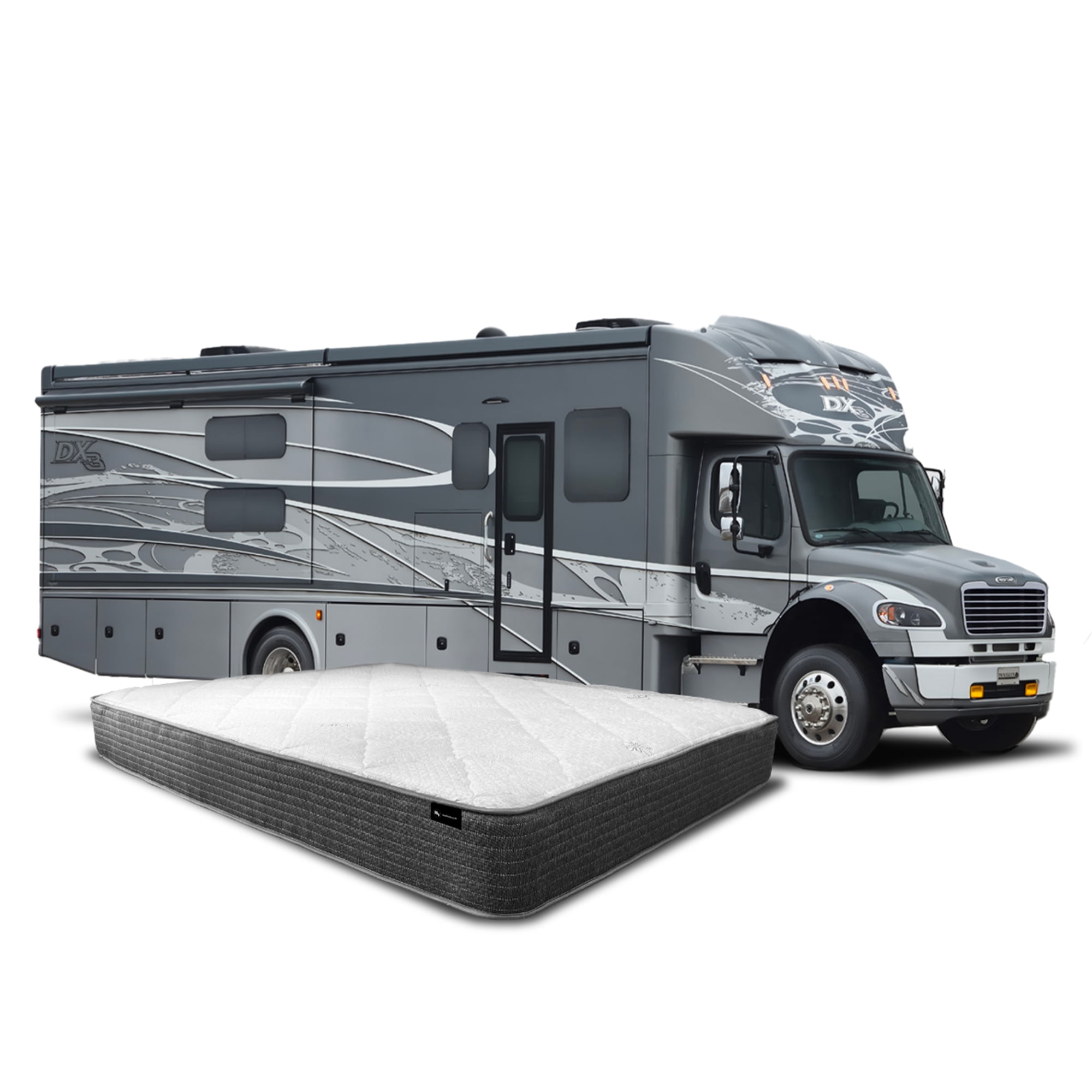 MedMattress RV Lux Glamper Hybrid Mattress for Travel Trailers ...